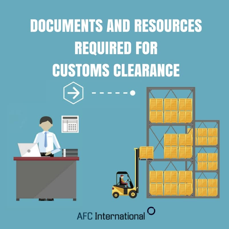 Customs Clearance Documents & Resources | AFC International, LLC